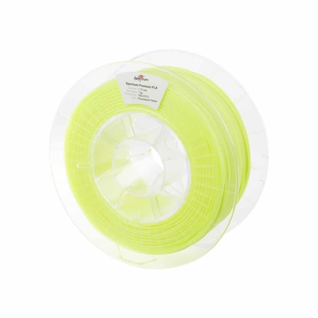 Køb Spectrum Filaments - PLA - 1.75mm - Fluorescent Yellow - 1 kg ...